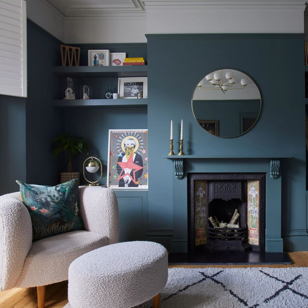 Peinture bleu sarcelle foncé - Fini mat (Adulting) – COAT Paints