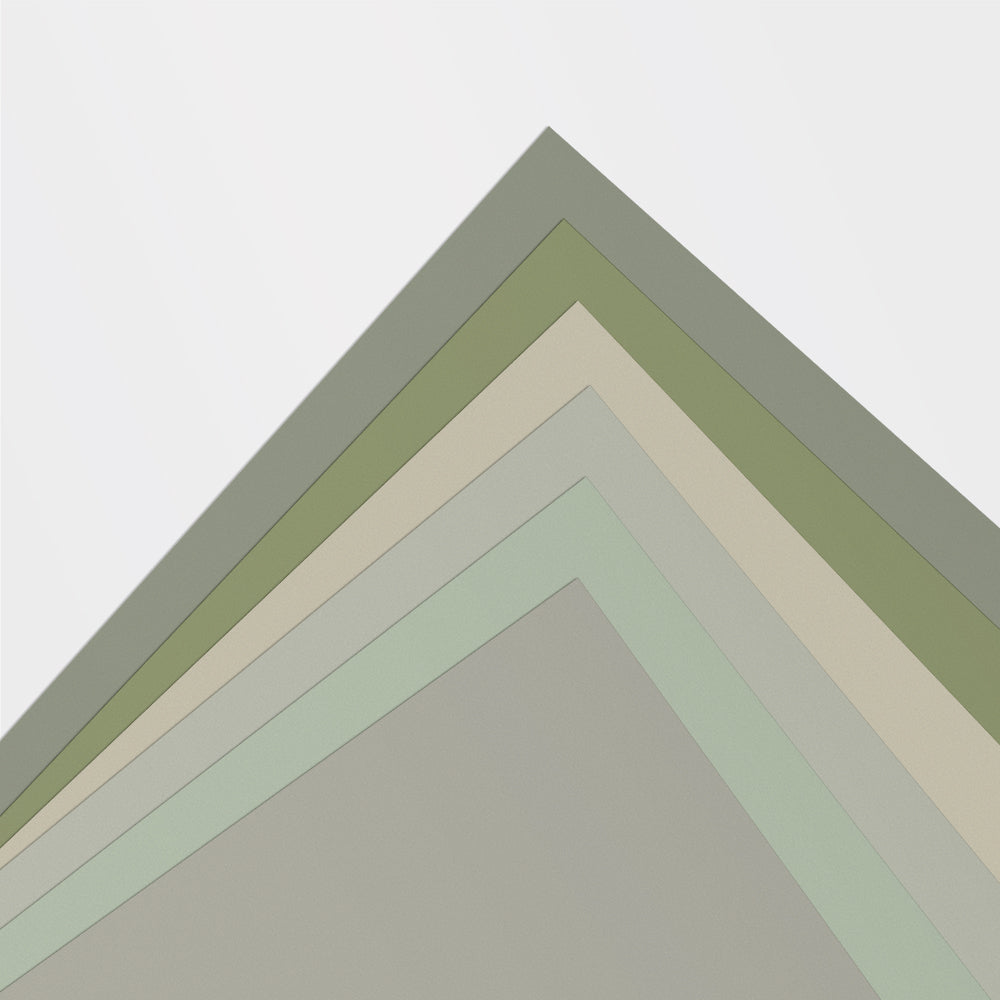 Pack d’échantillons tons vert moyen | Peinture écologique premium ...